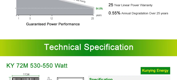 550W Solar Panels - Efficient Monocrystalline Solutions