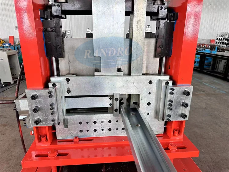 Randro Cz Purlin Profile Channel Making Roll Forming Machine - Buy ...