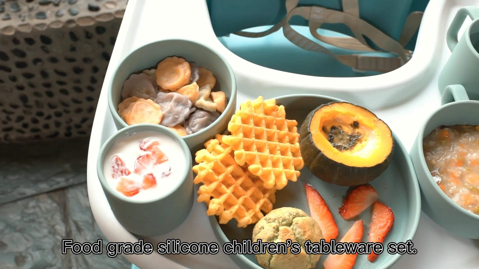 Wholesale 5-pack Eco Friendly Spill Proof Training Food Grade Silicone ...