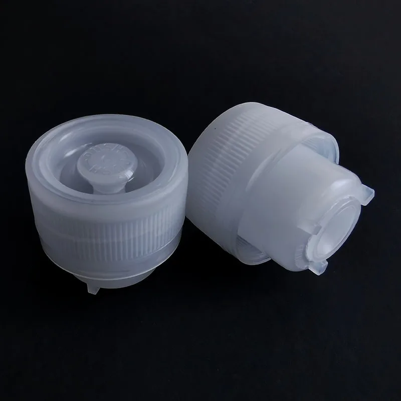 Juice Powder Press-type Dispenser Bottle Cap Clear Plastic Easy Pulling ...