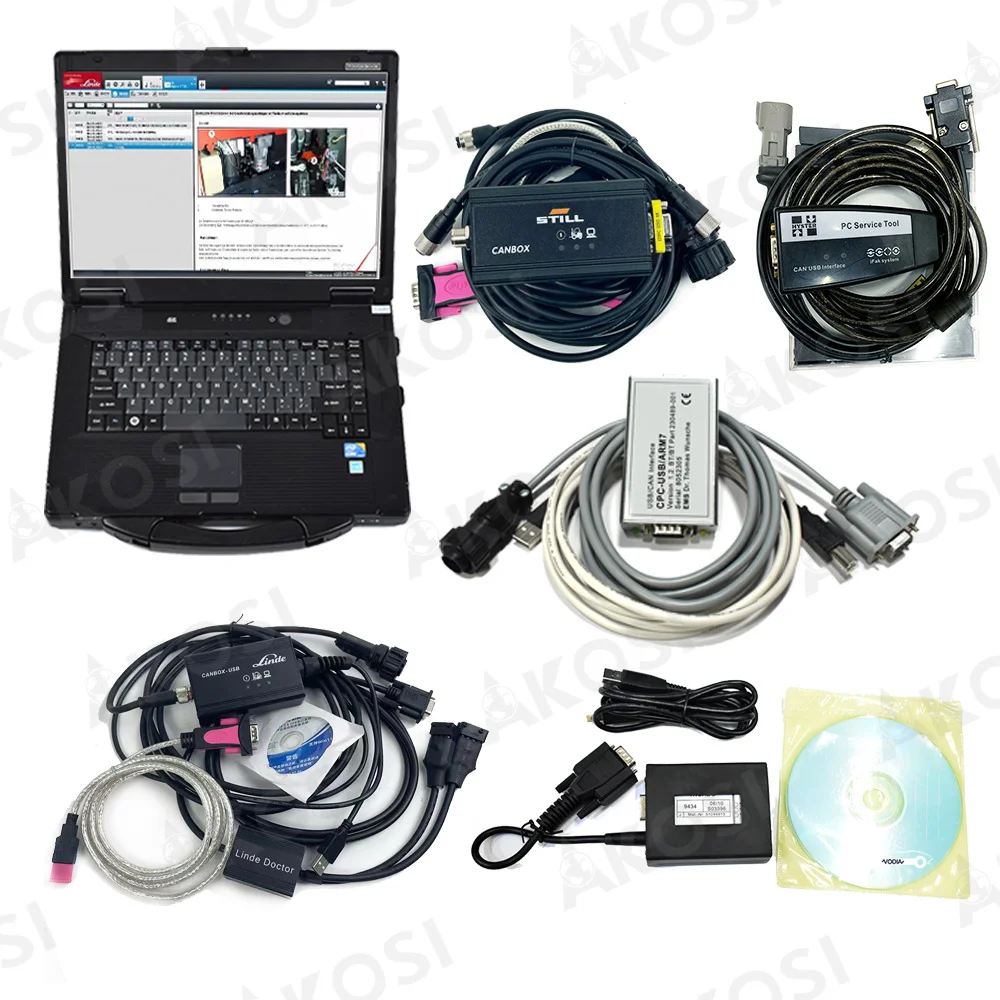 Forklift Full Kit For Linde Canbox Doctor Judit Box Incado Hyster Yale ...