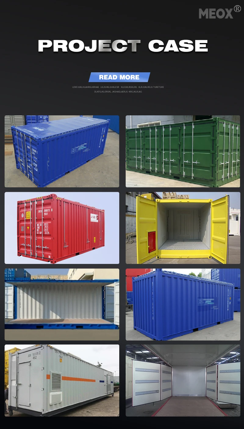 MEOX Customized Containers - Efficient Seafreight Solutions