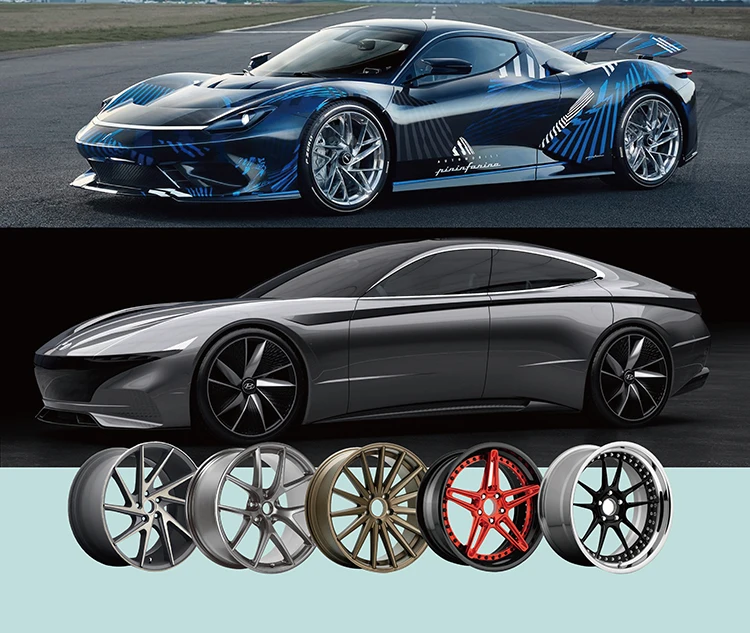 Aluminum Forged Wheels Bronze Te37 Wheels 18x10 19x11 20x12 5x114.3 ...