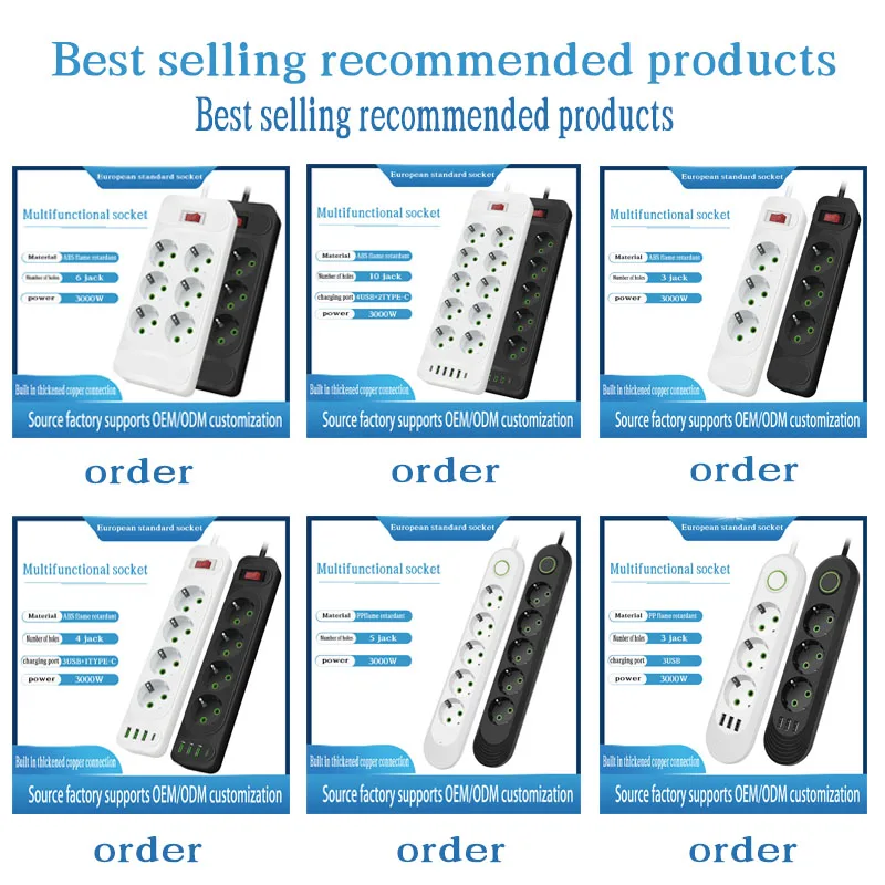 European Standard Main Control Switch With Usb Built-in Thickened ...