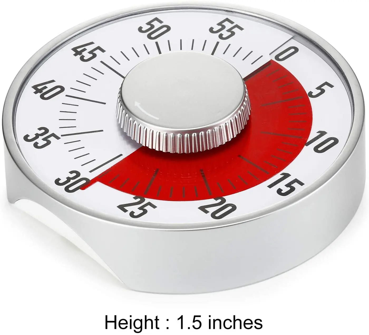 Round Mechanical Countdown Timer,Classroom Visual Timer,Kitchen Timer ...