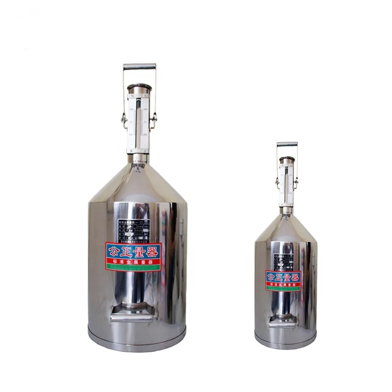 Wholesale Stainless Steel Prover Tank Metal Fuel Dispenser Calibrated ...