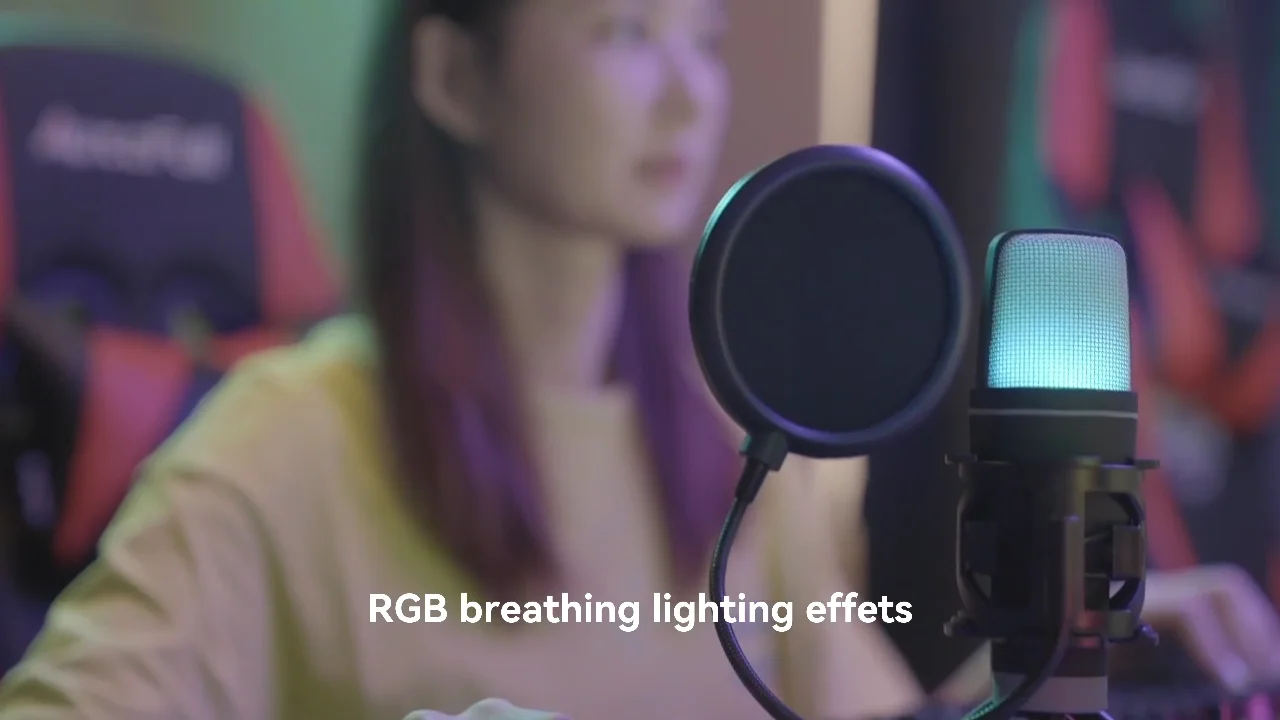 Cheap Rgb Gamer Microphones Usb Mic Streaming Microfono Gaming Laptop ...