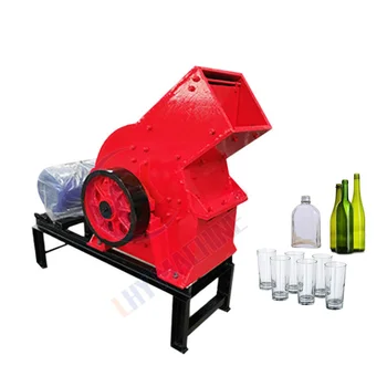 Portable Glass Stone Hammer Crusher Recycling Machine Small Crushing ...