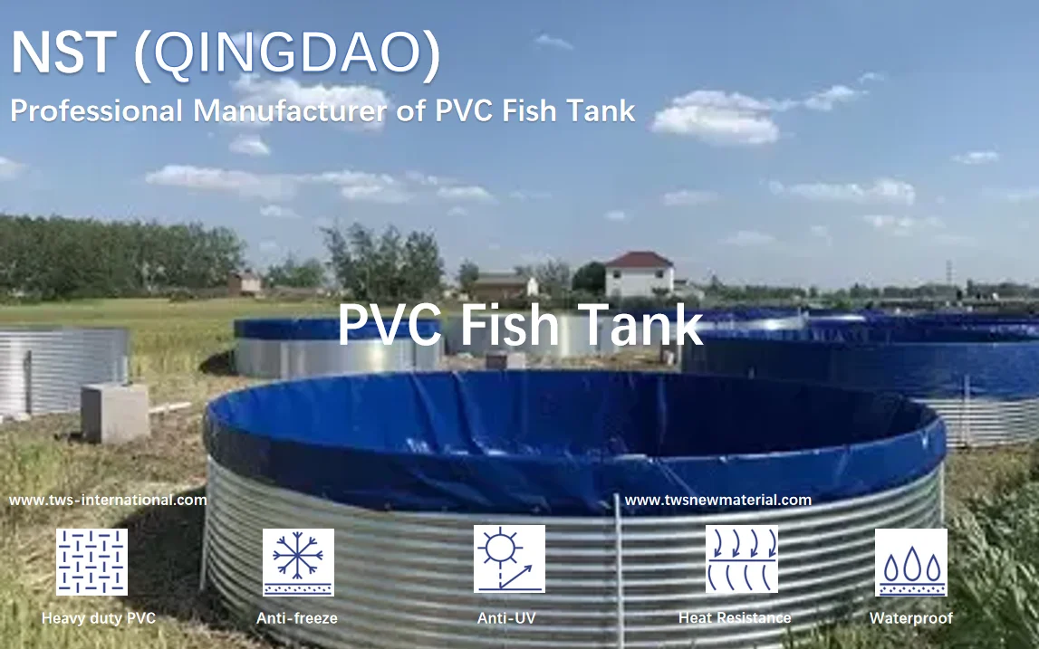 Large Plastic Fish Containers Galvanized Steel Commercial Fish Tanks ...