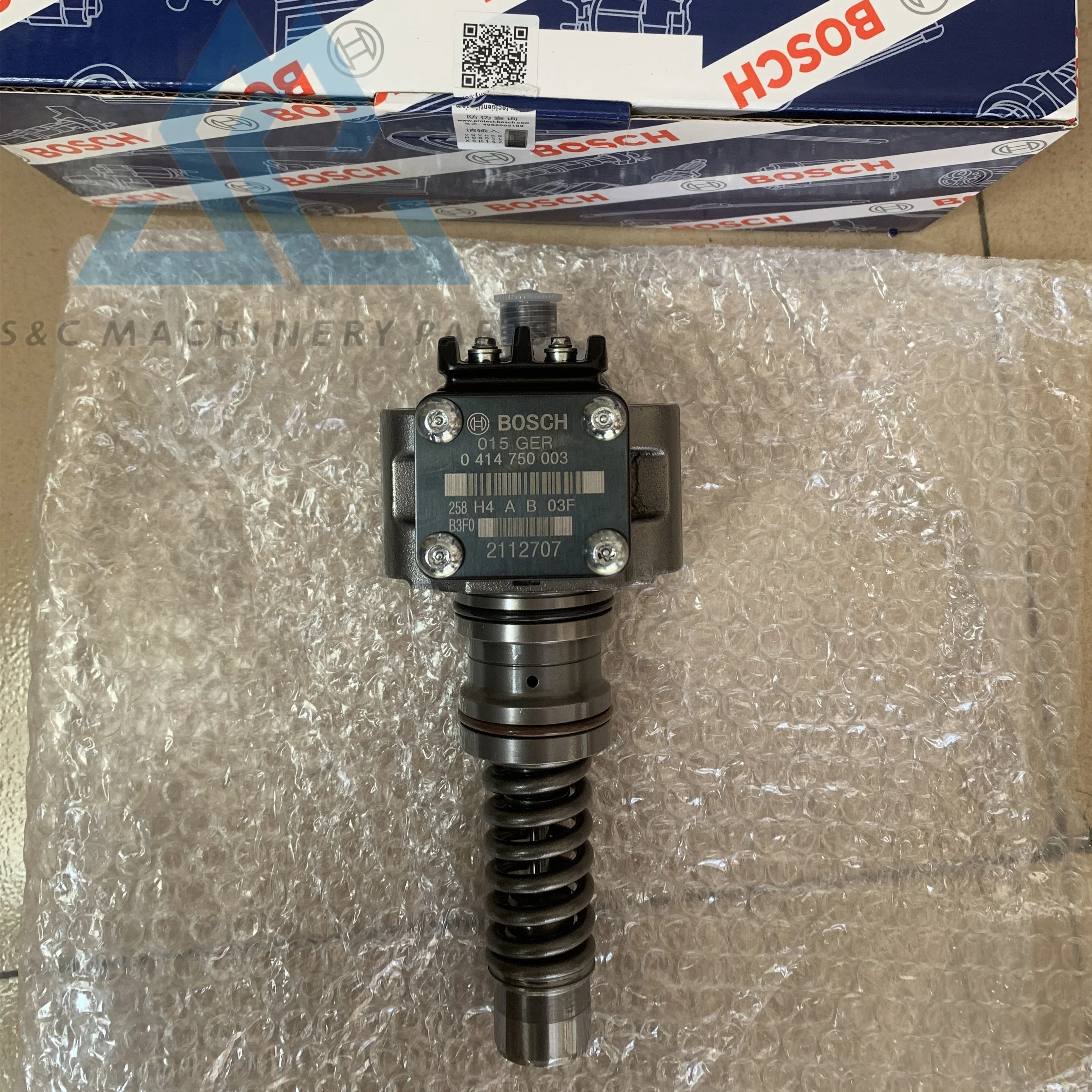 0414750003 Injection Unit Pump for Volvo EC210B D6D D7D Fuel Injector ...