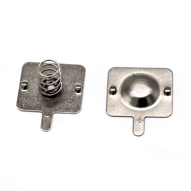 Hot Sale Aaa Metal Batteries Contact Stainless Steel Spring Leaf ...