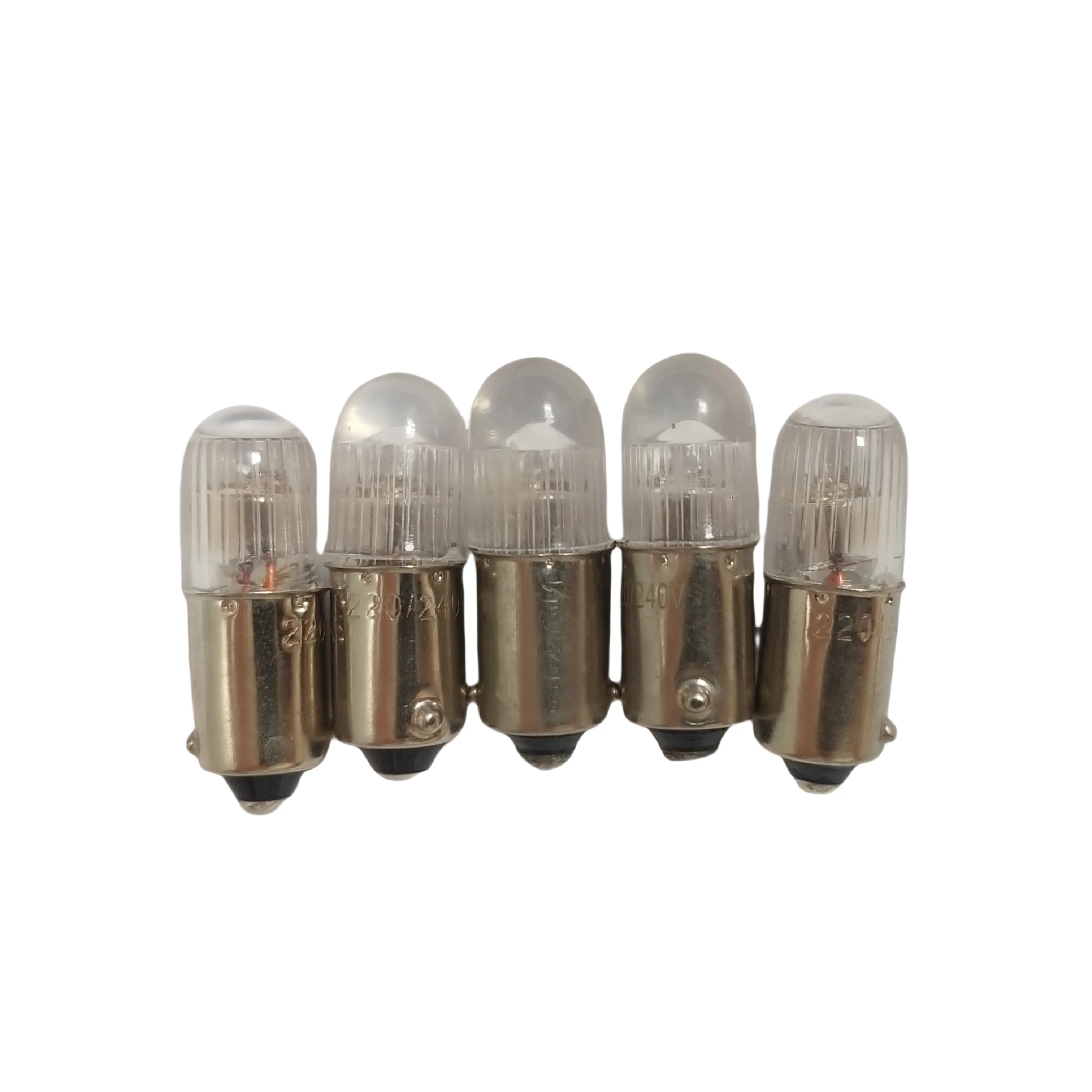 Ba9s T10x28mm Orange Neon Switch Button Indicator Bulb 220/240 V 4.5 Ma ...
