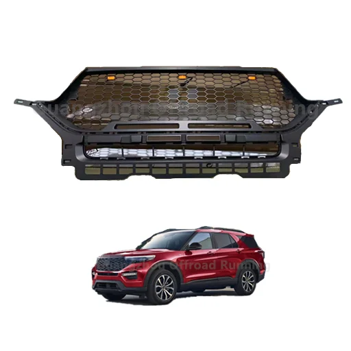 Car Grills For Explorer 2021 2022 With Led Grill Lights Explorer Grill ...