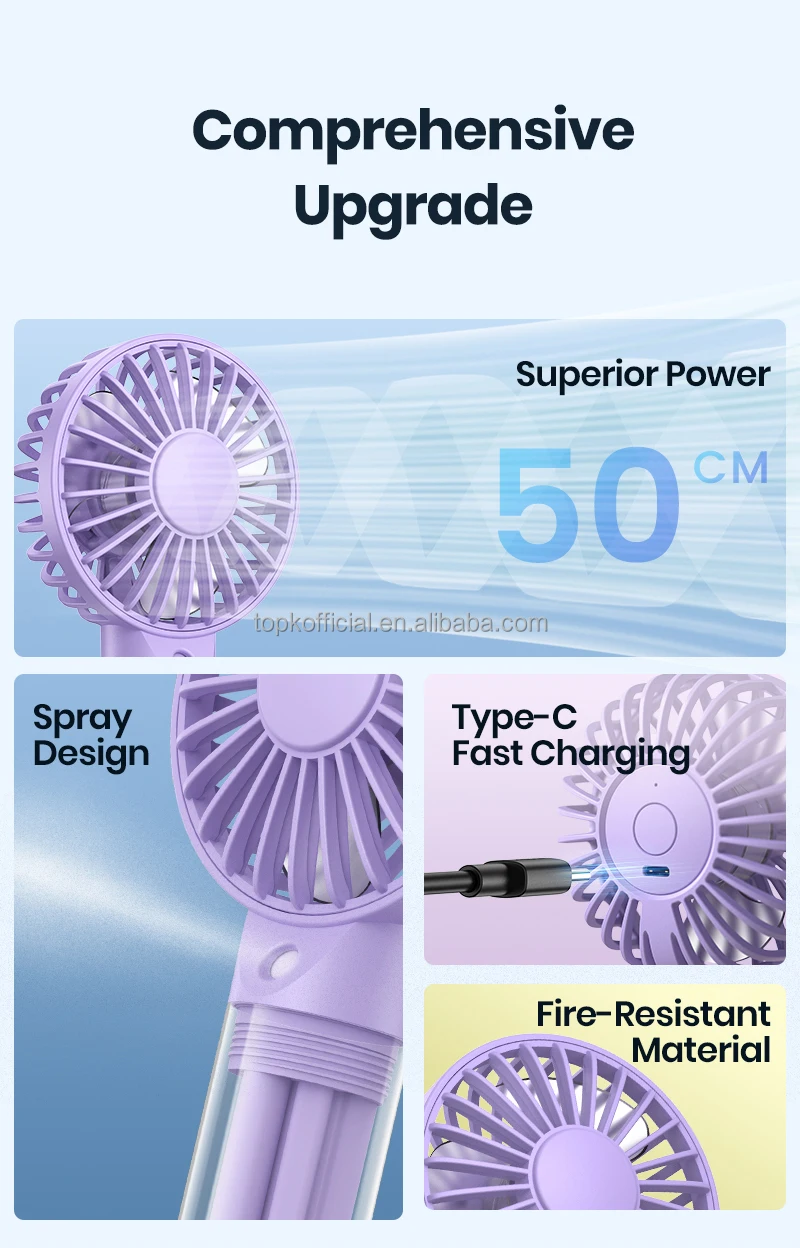 Oem K31 2024 New Customized 2000mah Handheld Small Usb Mini Humidifier ...