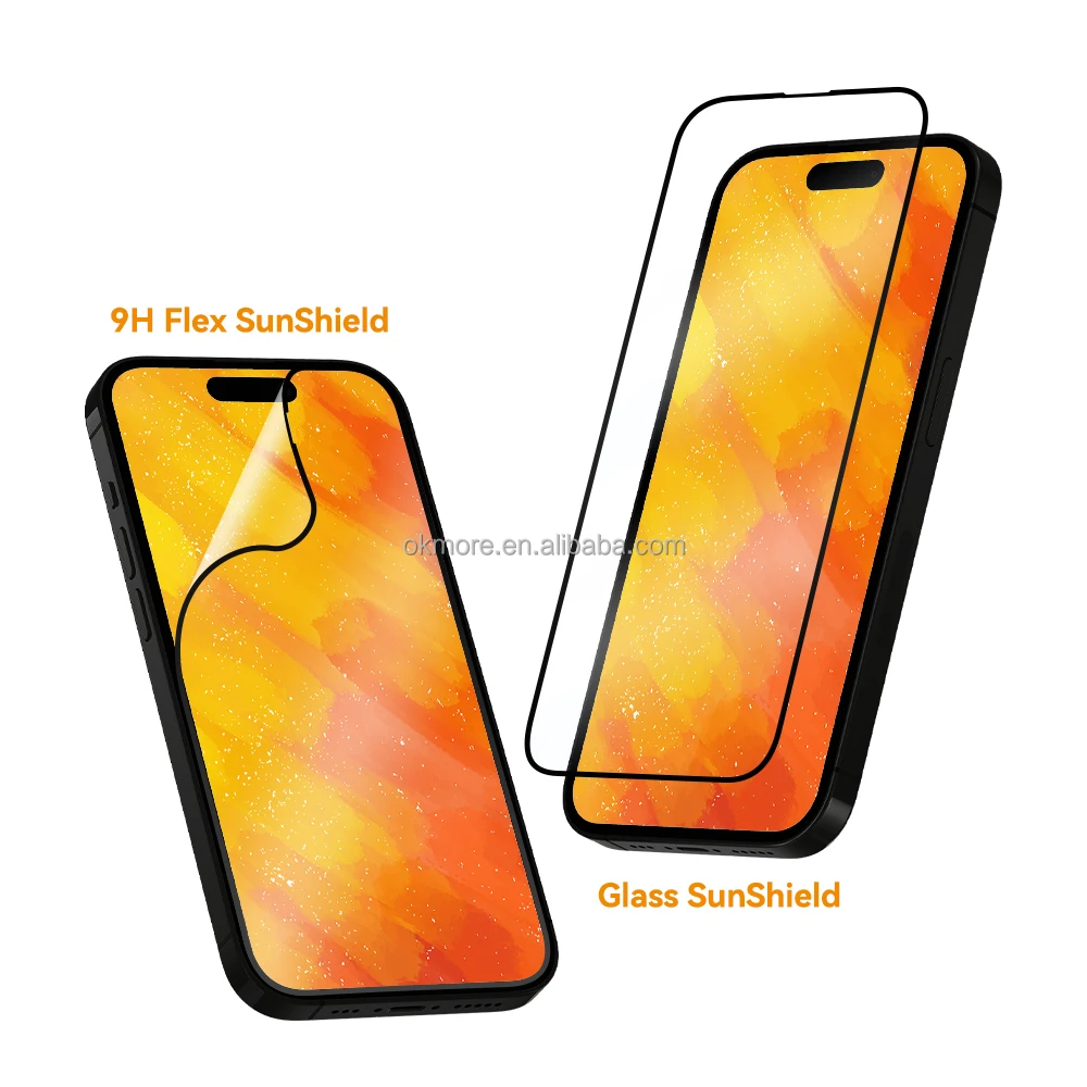 Bestsuit 9H Flex SunShield Film for iPhone 16 15 14 Pro Max Premium ...