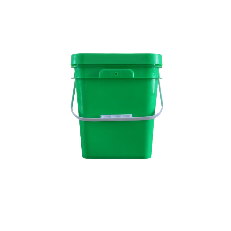 Wholesale 12 liter square plastic storage buckets 3 gallon buckets ...