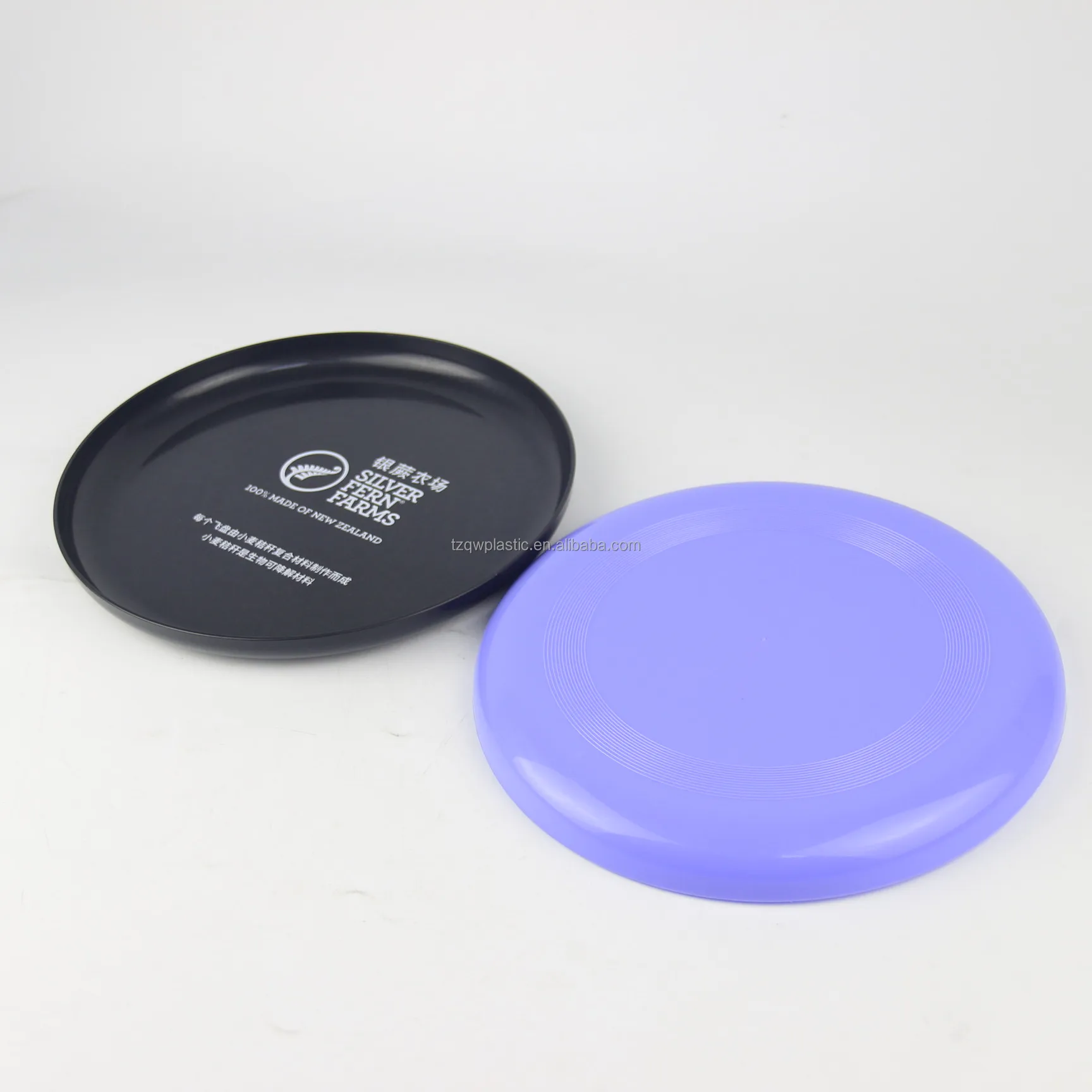 Flying Disc - 9Inch Plastic Flying Disc for Kids Set of 8 Flying Disc ...