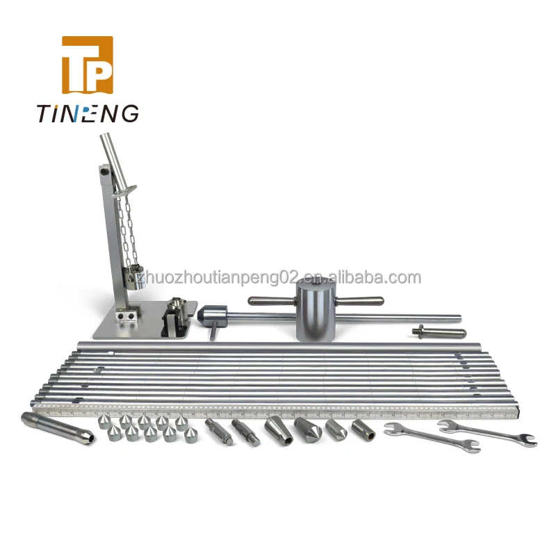 Soil Testing with DCP Manual Dynamic Cone Probe - C-TECH