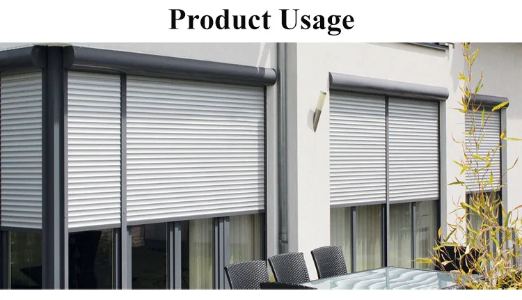 Outdoor Vertical Awning Hurricane Aluminium Window Roller Shutter Slats ...