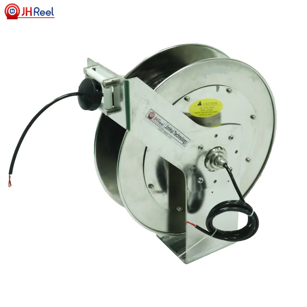 Rewind Coaxial Cable Reel - Small Retractable Wire Roller