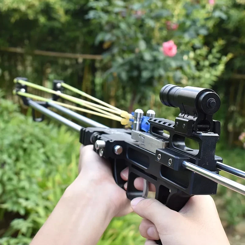 Paintball-guns Slingshot with Laser Darts Crossbow Hunting