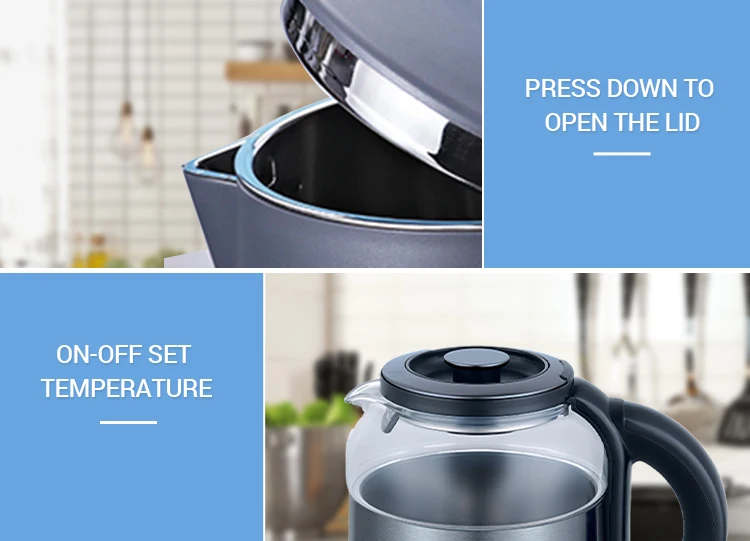 Simple Operation Portable Mini Electric Kettle With Temperature ...