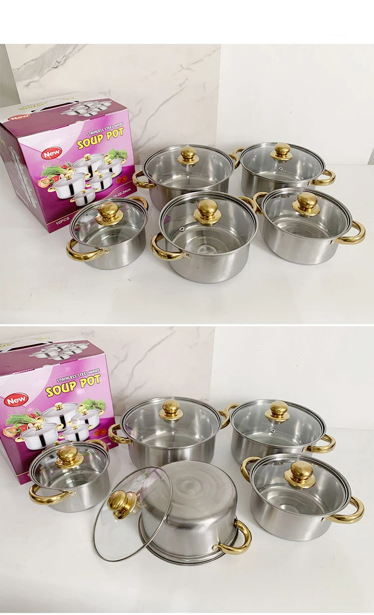 Tianxing Hot Selling Kitchen Accessories 10Pcs Casserole Set Cooking ...