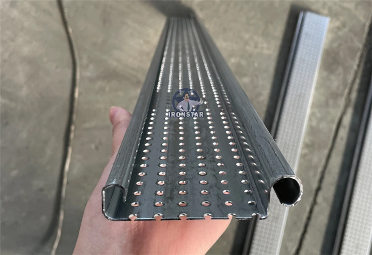 Perforated And Non Perforated Roller Shutter Door Slat Roll Forming ...