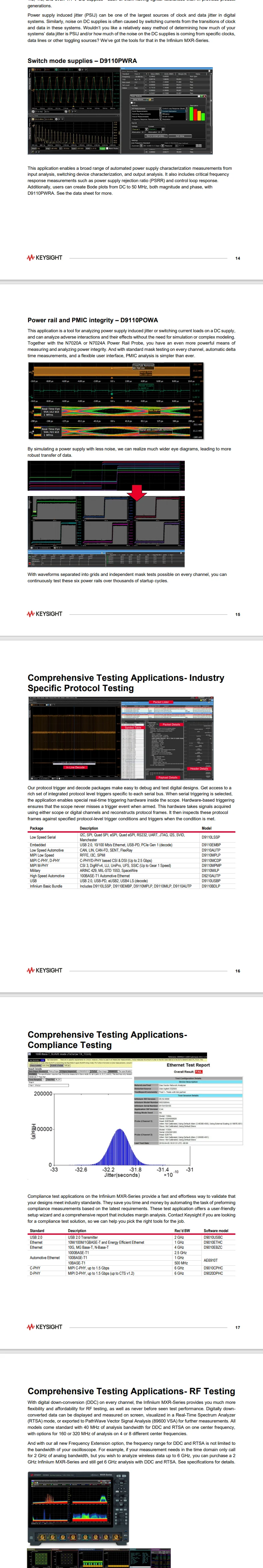 Keysight Mxr404a Infiniium Mxr-series Oscilloscope 4 Ghz 4 Channels 8 ...