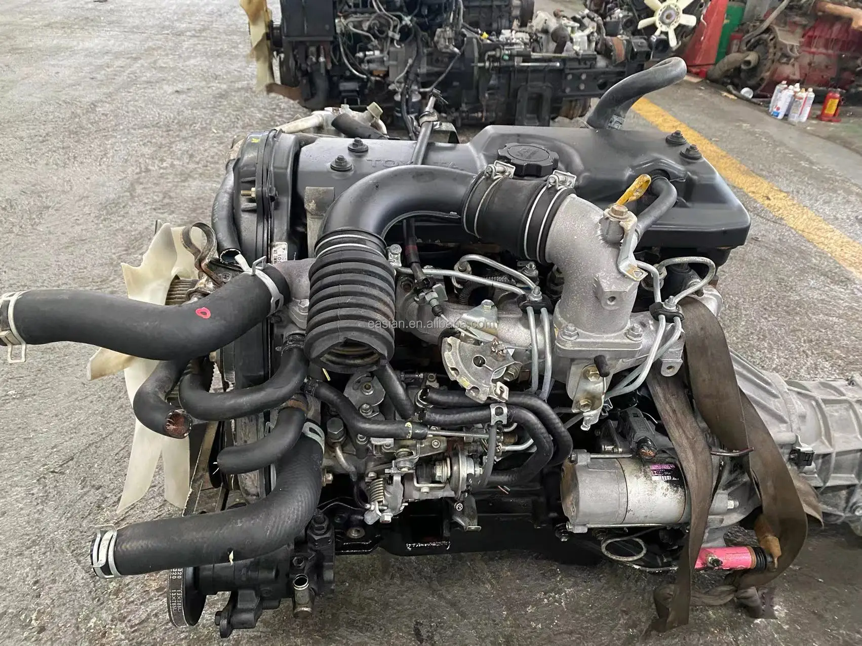 Japanese 3l Complete Engine Diesel Motor For Toyota Hilux Hiace ...