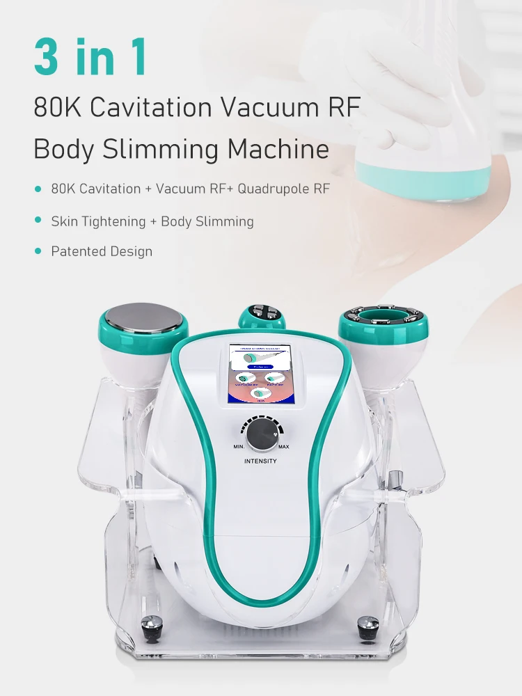 Konmison Patented 3in1 Vacuum Cellulite Rf Fat 80k Cavitation Slimming ...