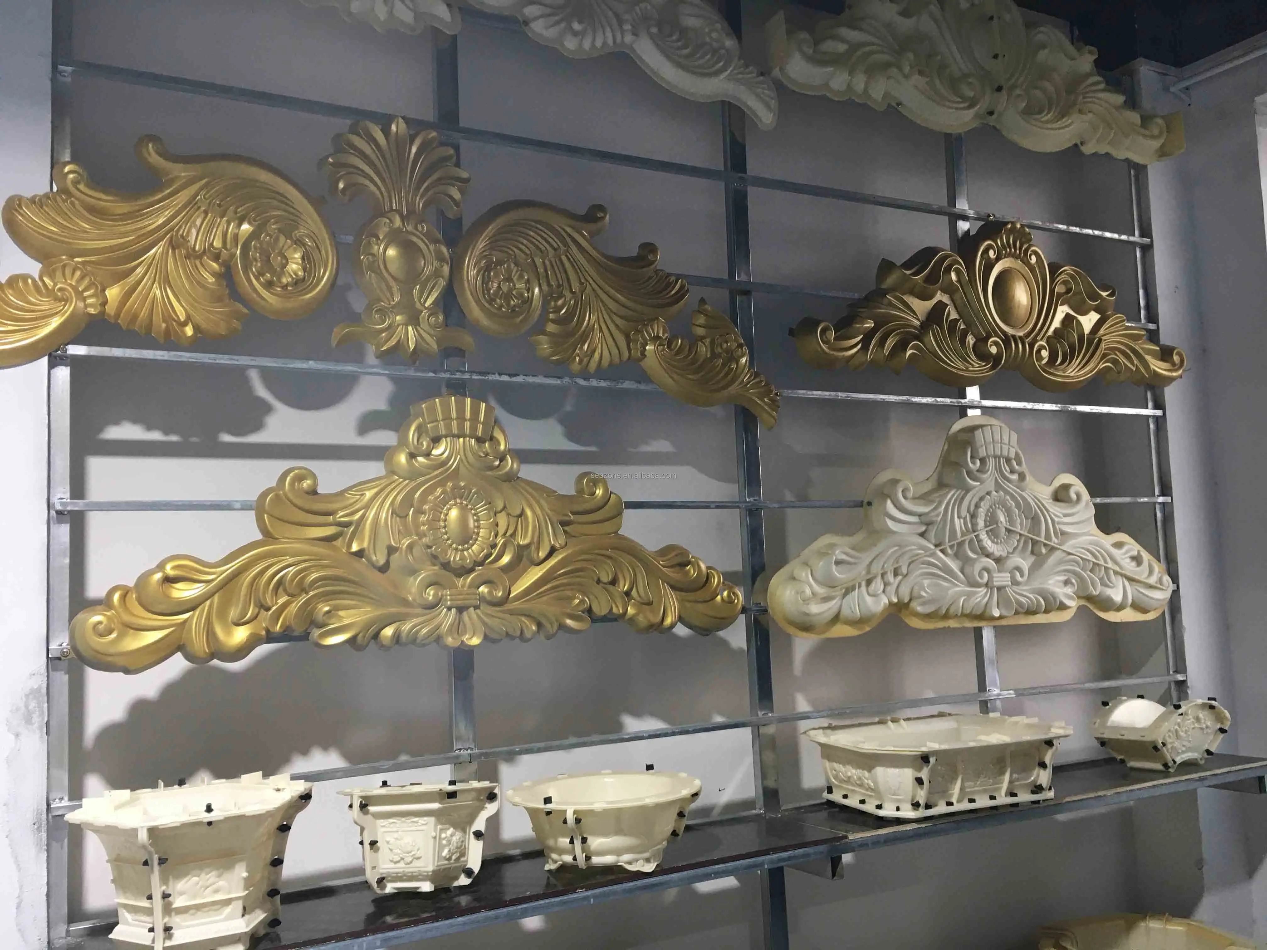 Concrete Eave Cornice Outside Wall Roof Decoration Molds - Buy Eave Molds,Concrete Eave,Concrete ...