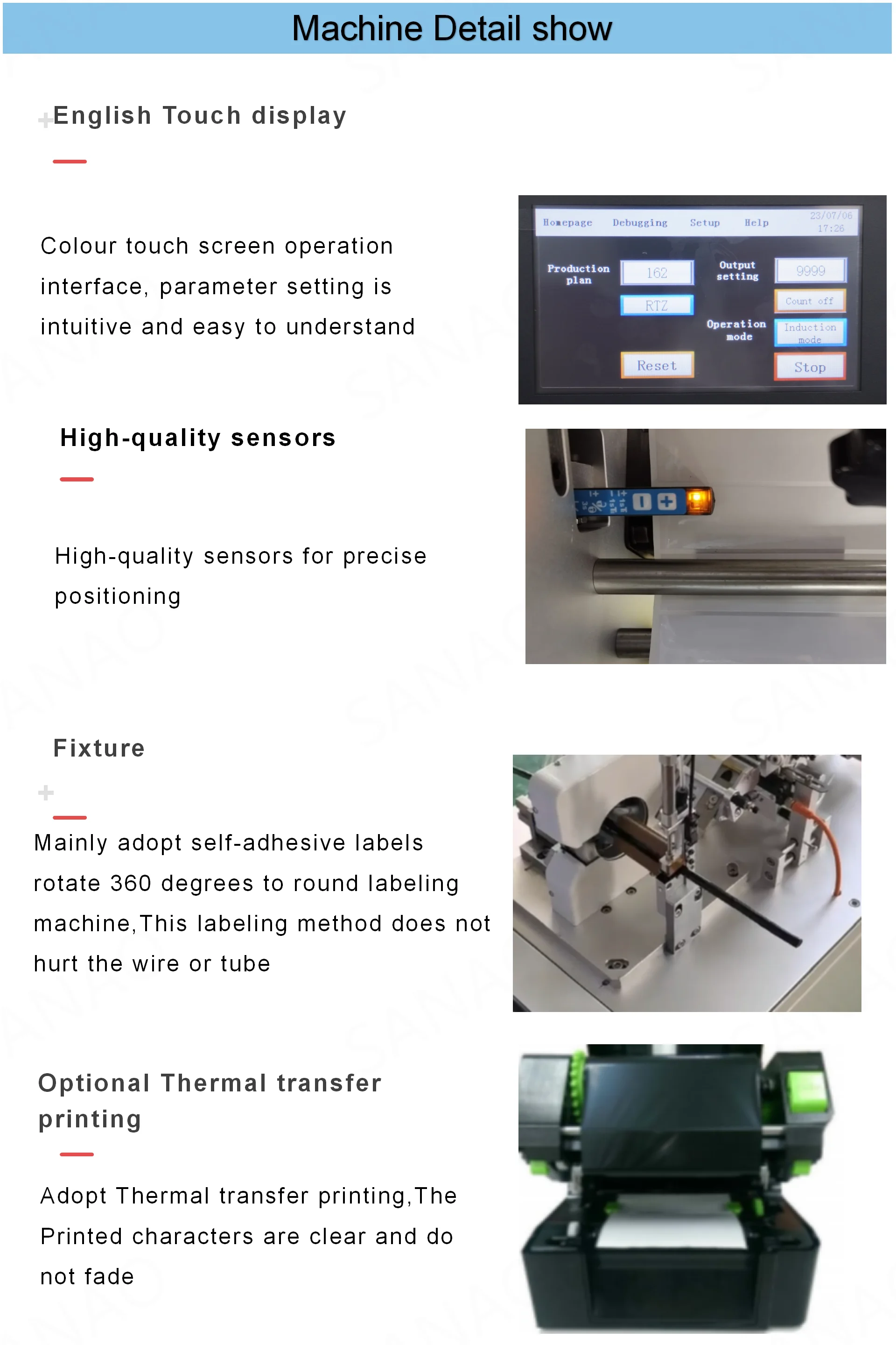 SA-L60 Cable Wrap around Labeling Machine - Efficient & Reliable