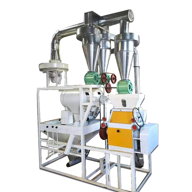 Automatic Flour Machine - Buy Flour Making Machine,Wheat Flour Grinder ...