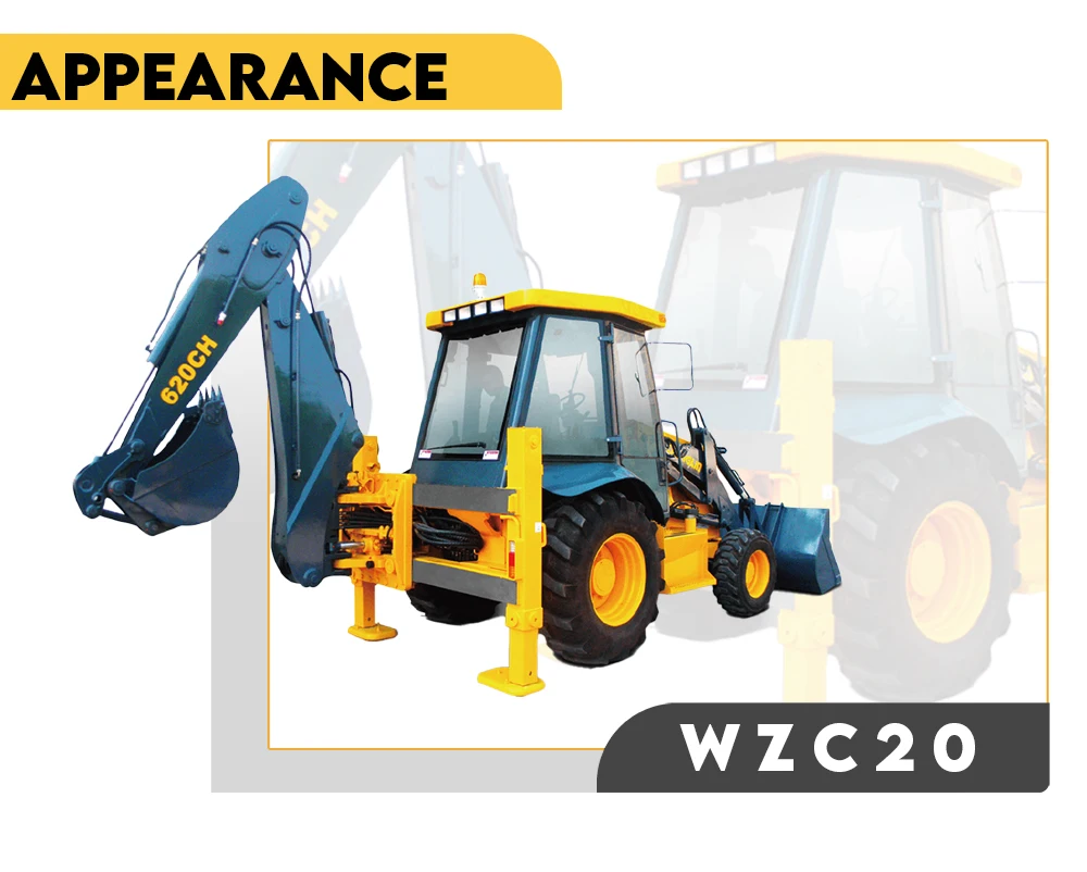 Changlin High Quality Cheap Price Backhoe Excavator Loader 8t Grab ...