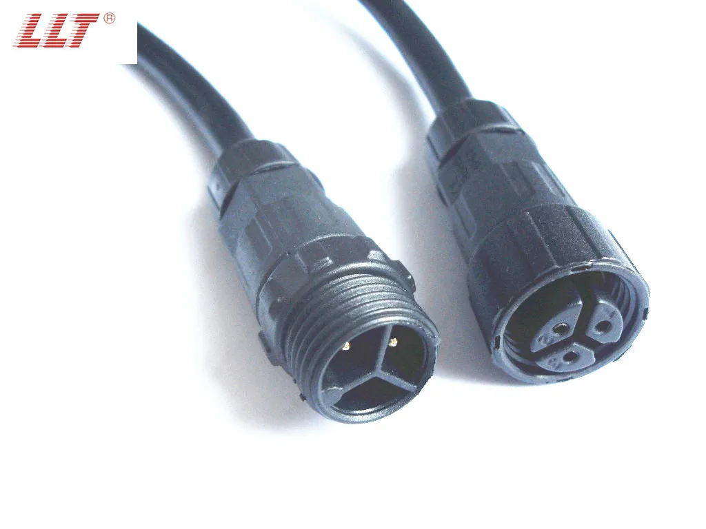 LLT M16 Waterproof Cable Connectors for Outdoor Lighting