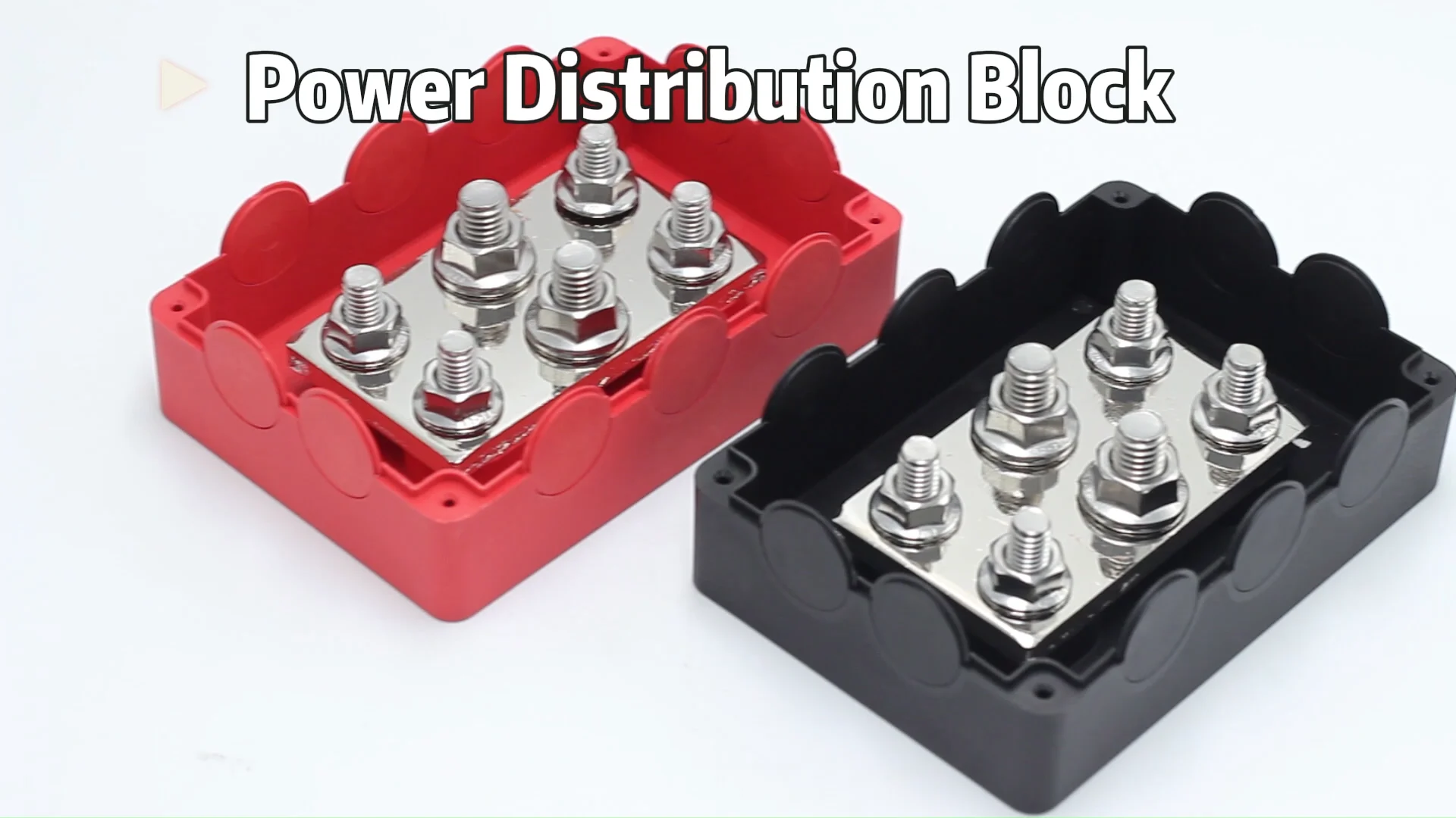 48v Dc 500a Copper Bus Bar 6mm Pure Brass Plate 4x M8 2x M10 Studs ...