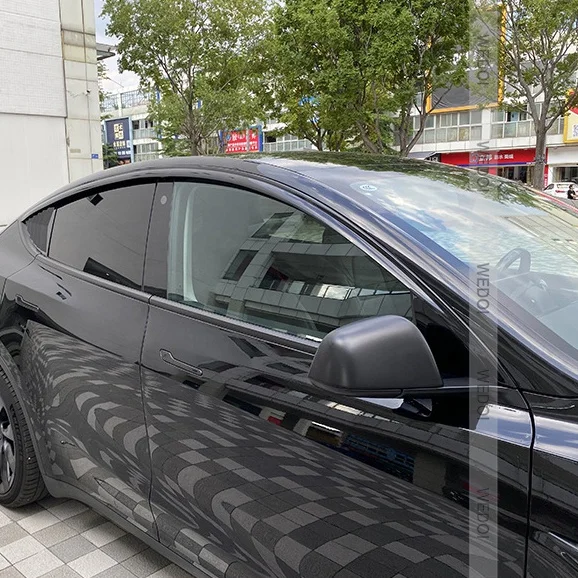 For Tesla Model Y 2021 2022 Window Rain Anti-rain Guards Deflectors ...