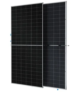 Trina Bifacial Solar Panel 560w 565w 570w 575w 580w All Black Pv Panels Double Glass N-type Pv ...