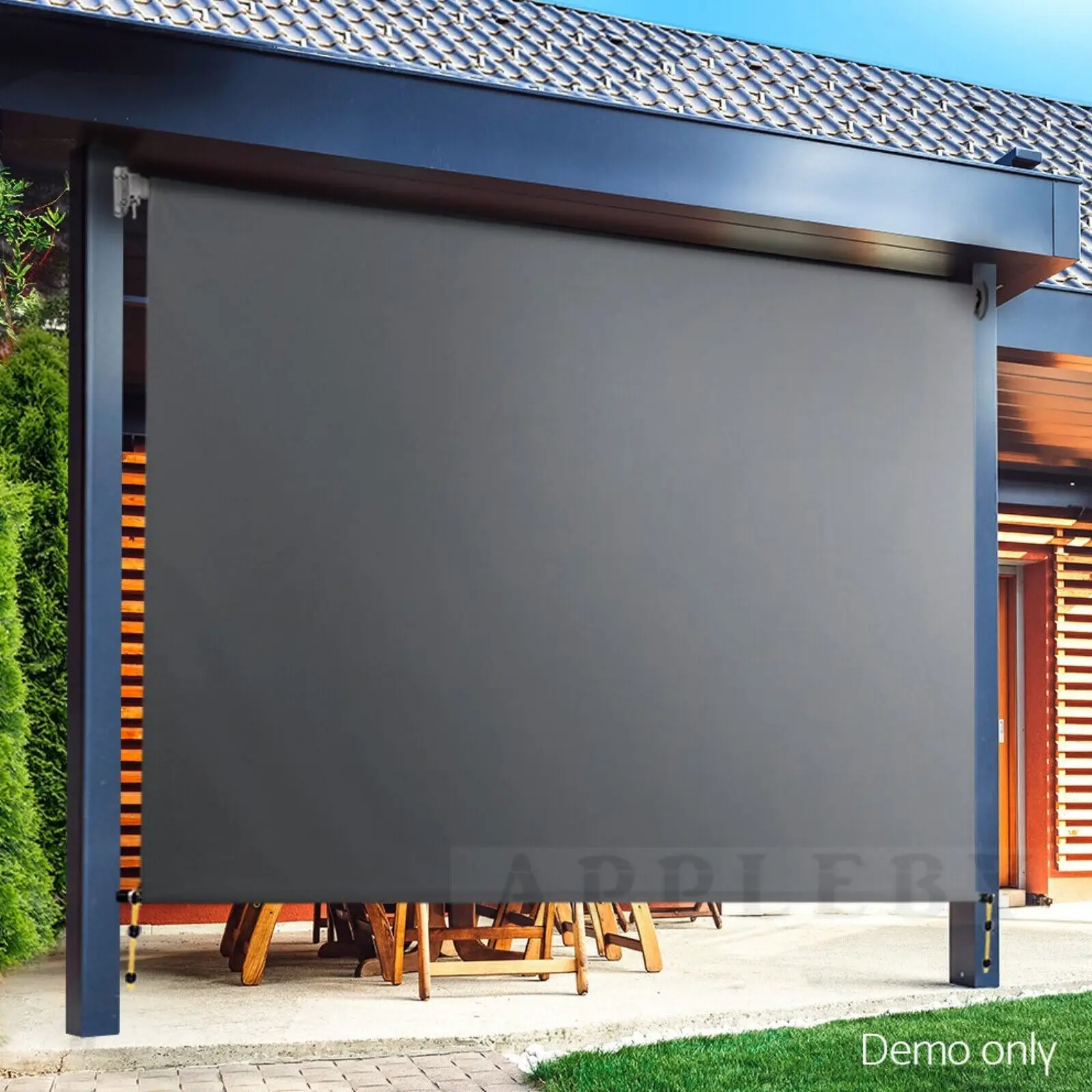 Outdoor Roll Up Shades Blinds For Deck - Buy Fiberglas Windows Screens ...