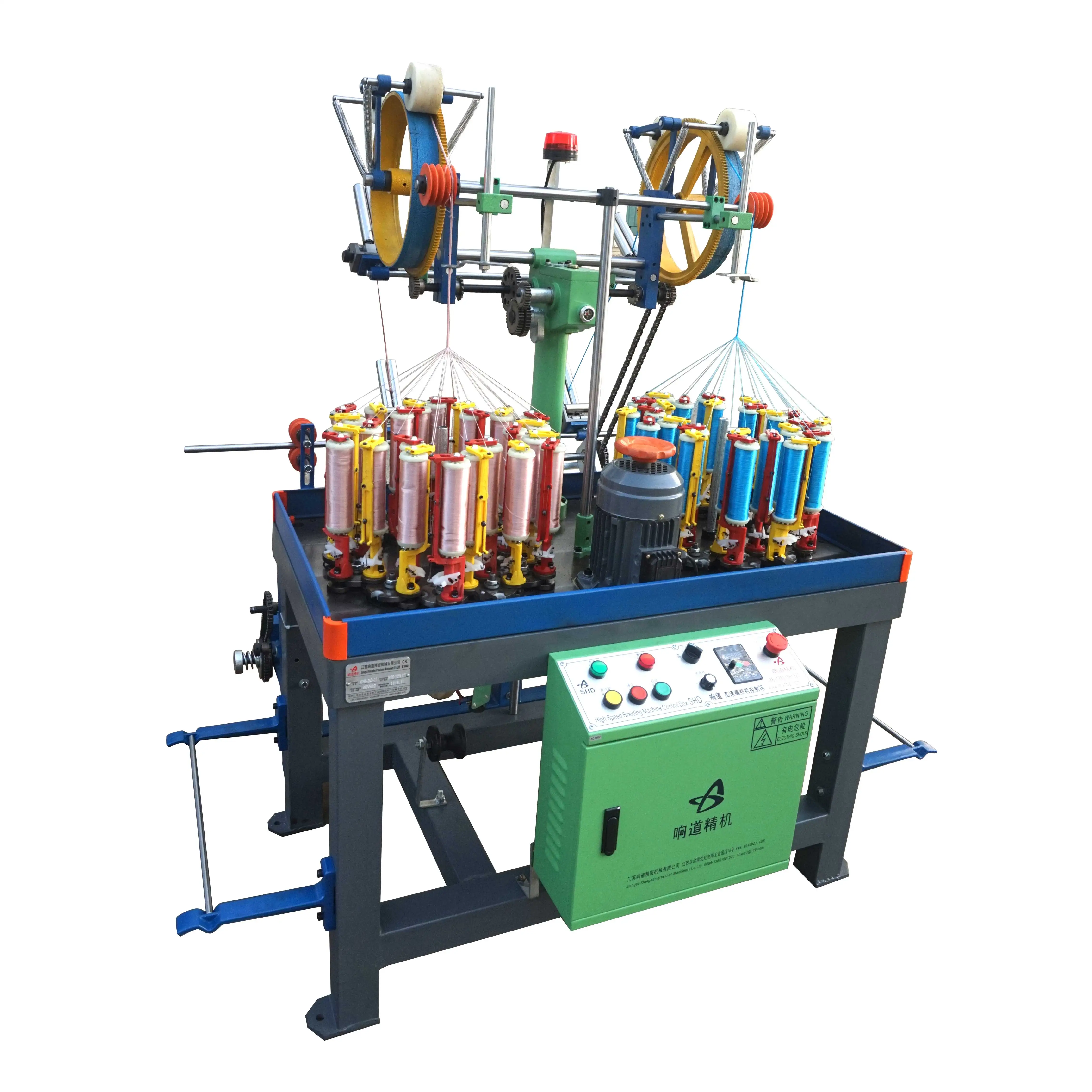 CE XIANGDAO High Speed 24 Spindle Braiding Machine for Braided PVC Wire ...