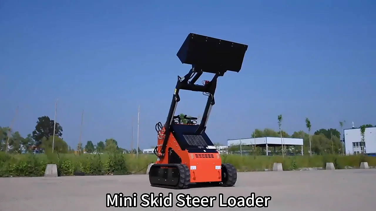 Compact Mini Skid Steer Loader Diesel Mini Skid Steer Loader Disc ...