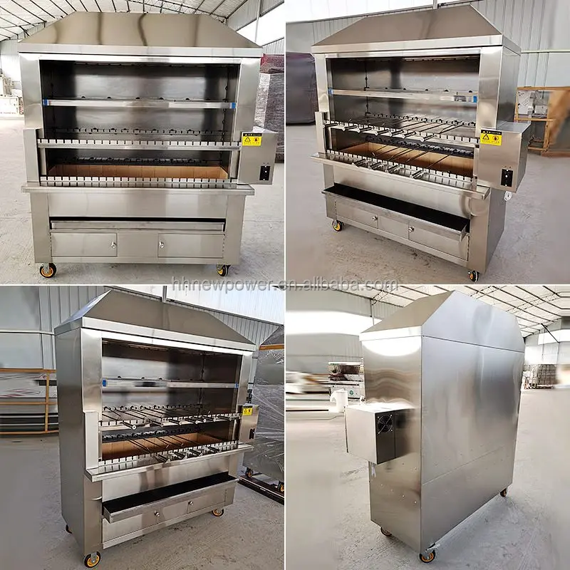Brazilian Churrascos Machine - Automatic Meat Grilling