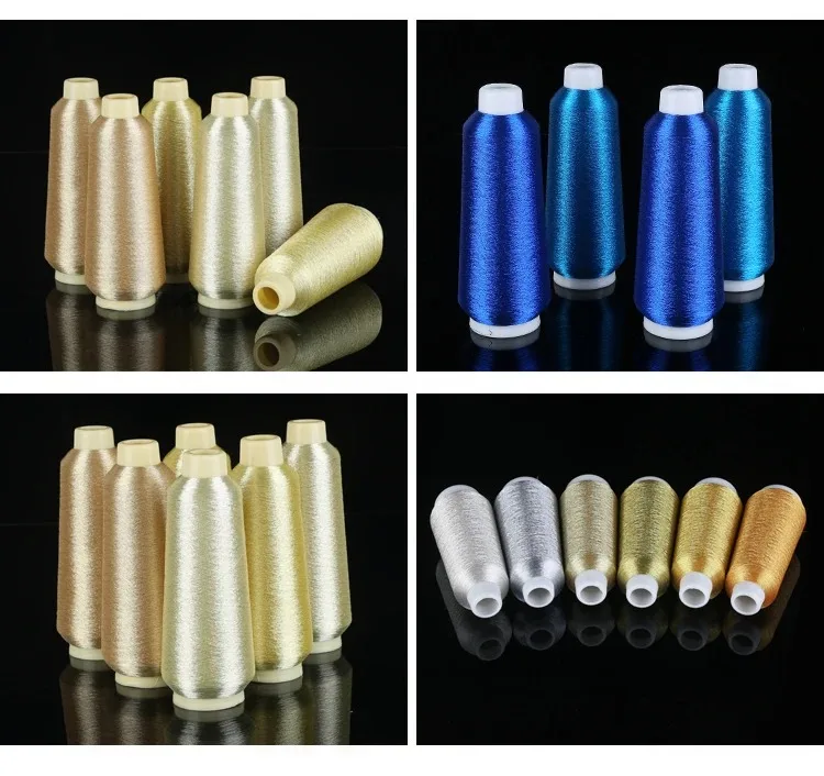 Metallic Yarn Pure Gold Metallic Yarn St Mx Type Metallic Yarn Lurex ...