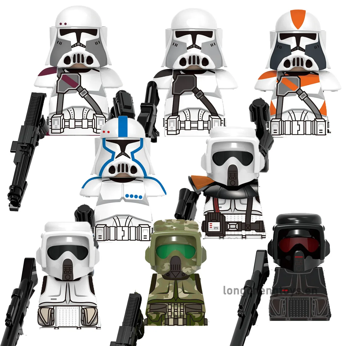 Sw Movie Arf Commander Trauma 91st Corps Squadron Trooper Jungle ...