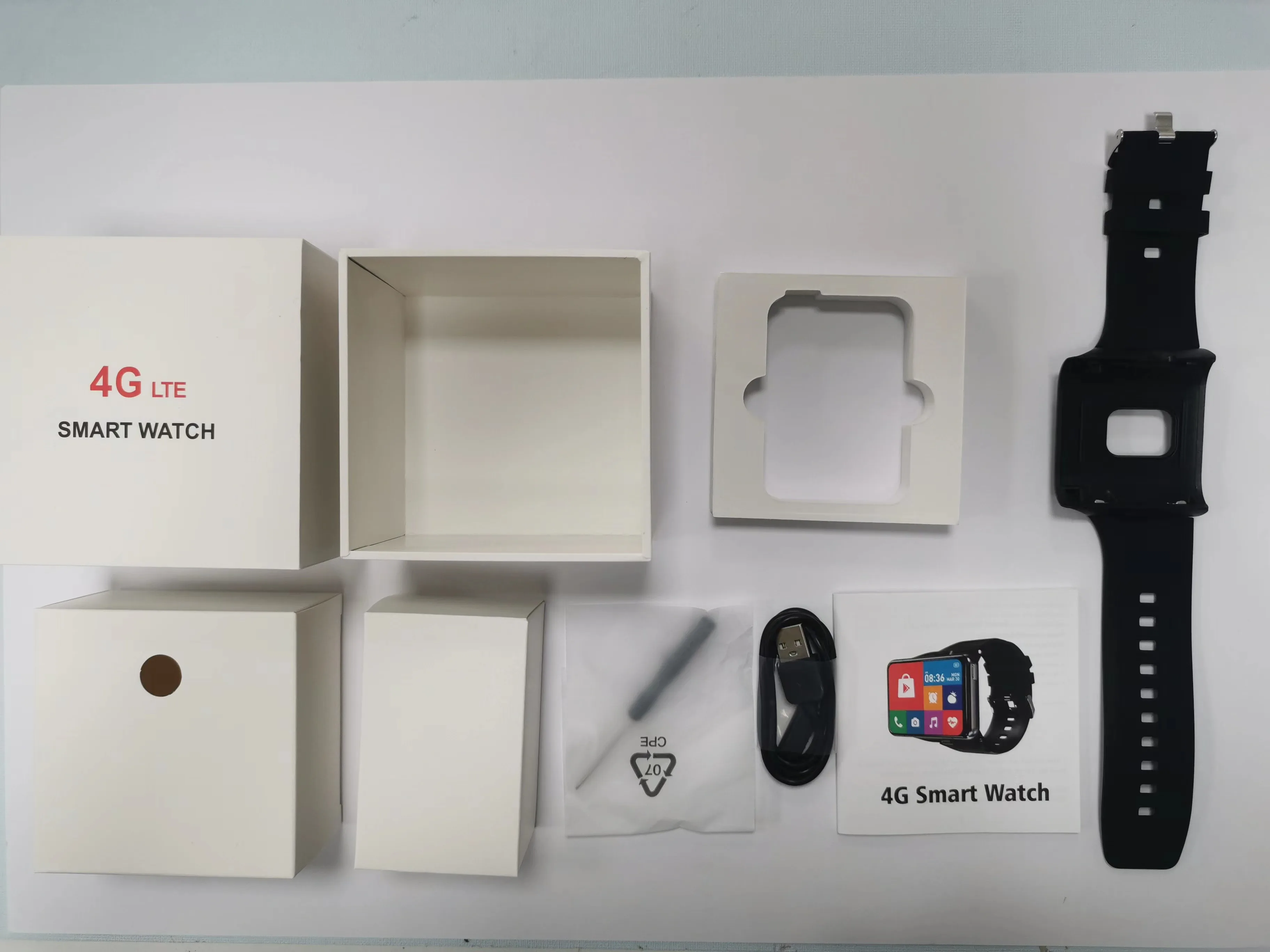 4g Android Smart Watch With Camera And Sim Card Slot Multifunction ...