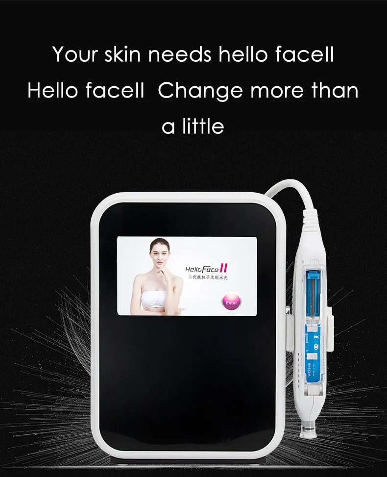 Hello Face Mezoterapia Mesotherapy Machine Non-invasive High Pressure ...