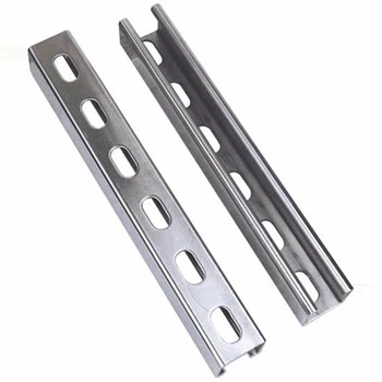 Unistrut Heavy Duty Slotted Galvanized Support System U Beam Slotted ...