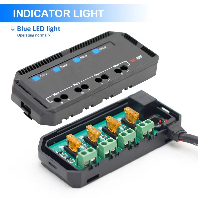 12V Fuse Block - Reliable 20A Motorcycle Fuse Relay Kit