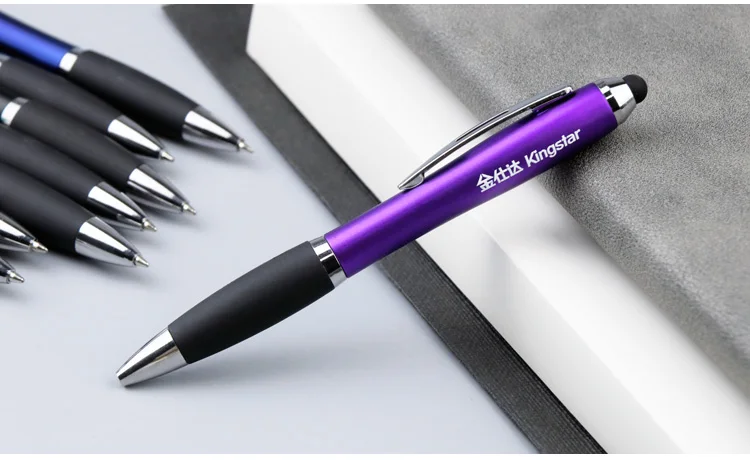 Wholesale Low Price Plastic Beaded Pens Black Ink Ballpoint Diy Office ...